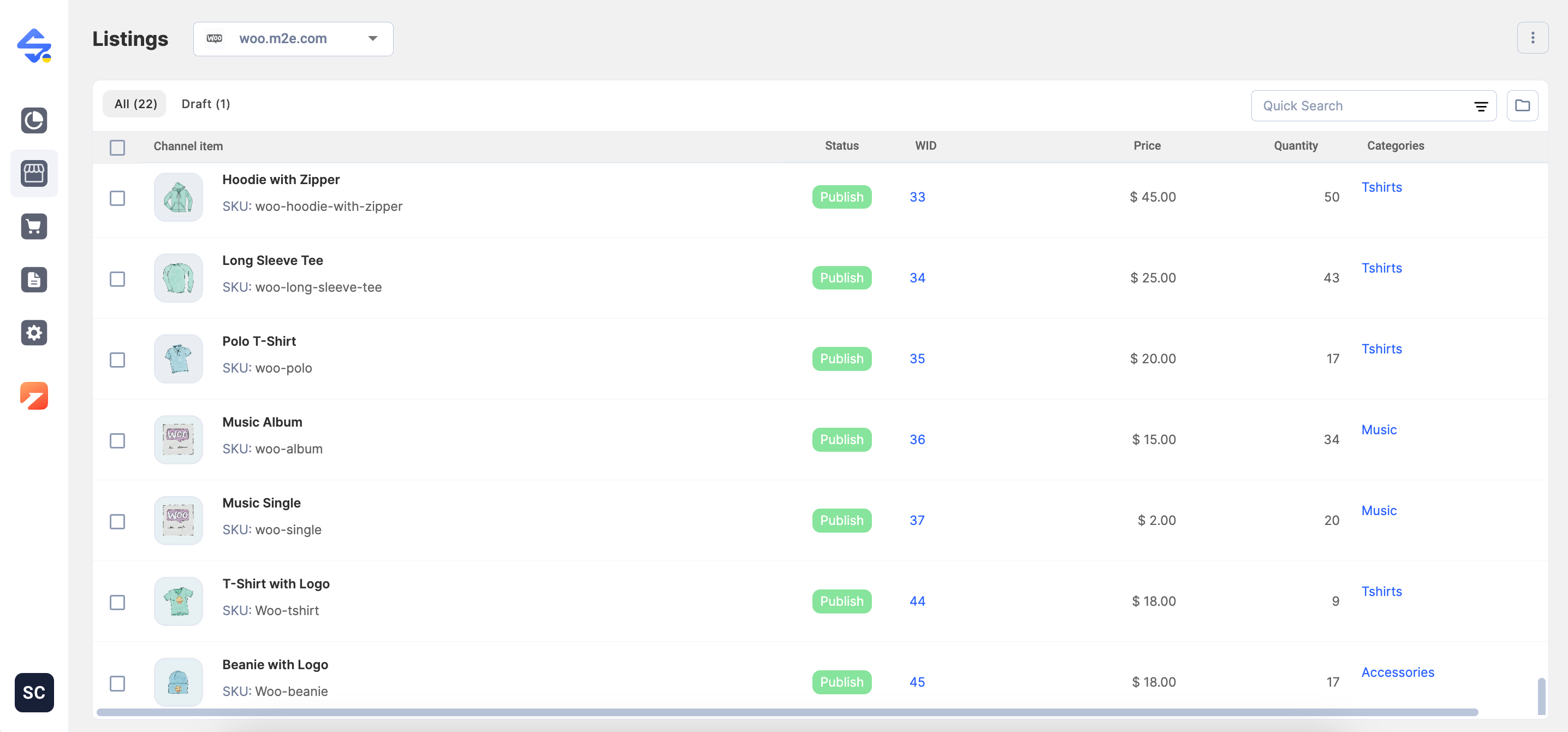 How to import Amazon products to WooCommerce and back using M2E Cloud